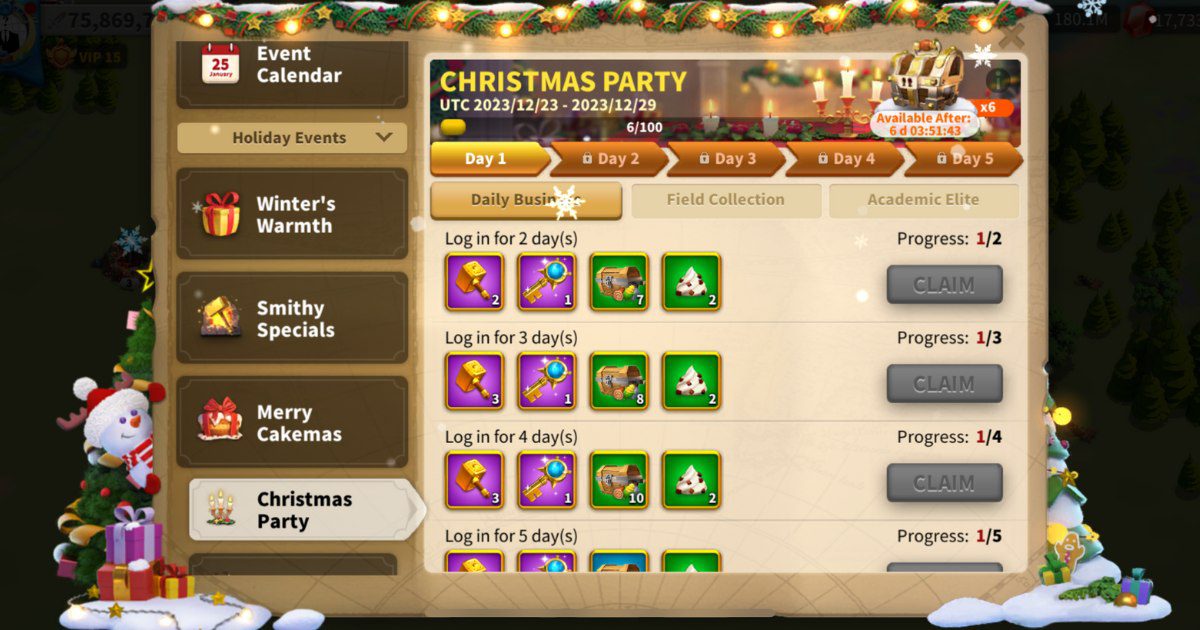 Winter's Warmth - Rise of Kingdoms 2023 Christmas Event
