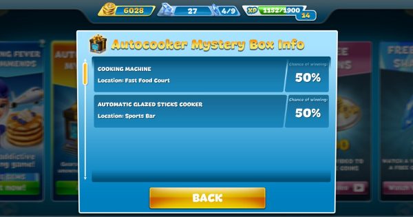 Cooking Fever Automatic Cooking Machines - Costs, Levels & Restaurants