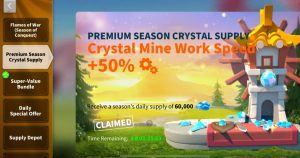 Crystals Guide and Technology Levelling Order - Season of Conquest